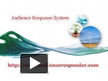 Audience Response System presentation | free to view