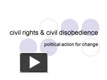 PPT – civil rights PowerPoint presentation | free to view - id: 2c371-NGQ5Y