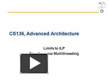 CS136, Advanced Architecture presentation | free to download
