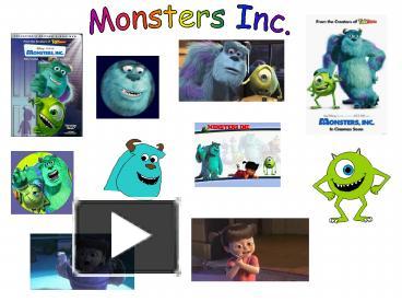 Monsters Inc. presentation | free to view
