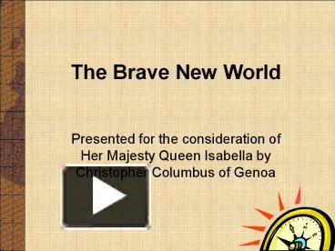 PPT – The Brave New World PowerPoint presentation | free to view - id ...
