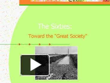 The Sixties: presentation | free to download