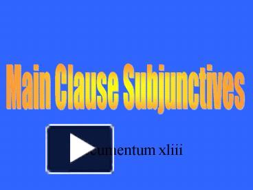 documentum xliii presentation | free to view