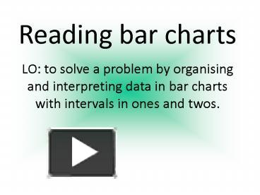 Reading bar charts presentation | free to download
