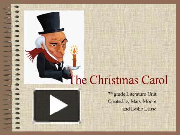 The Christmas Carol presentation | free to view