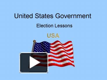 United States Government presentation | free to view