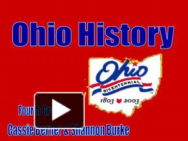Ohio History presentation | free to view