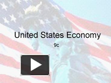 PPT – United States Economy PowerPoint presentation | free to view - id ...