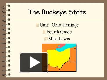 PPT – The Buckeye State PowerPoint presentation | free to view - id ...