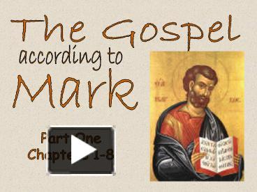 PPT – The Gospel PowerPoint presentation | free to download - id: 35663 ...