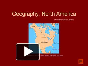 Geography: North America presentation | free to view