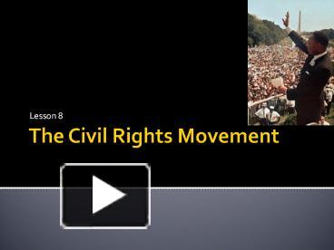 Civil Rights Movement presentation | free to download