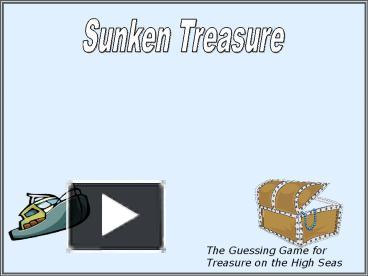 Interactive TEFL Game: Find the Treasure presentation | free to download