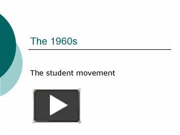The 1960s presentation | free to view