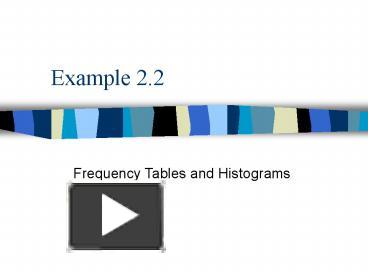 Frequency Tables and Histograms presentation | free to view