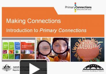 Making Connections presentation | free to view