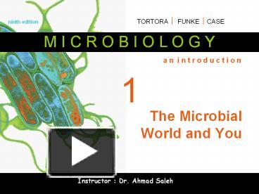 The Microbial World and You presentation | free to view