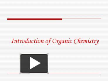 Introduction of Organic Chemistry presentation | free to download