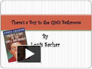 Louis Sachar presentation | free to view