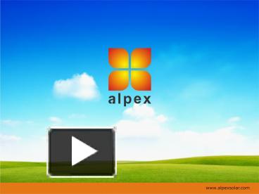 PPT – ALPEX EXPORTS PVT. LTD. (AEPL) PowerPoint presentation | free to view - id: 3bb522-MDVkM
