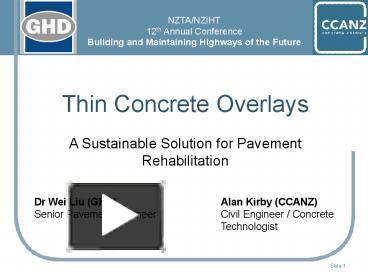 PPT – Thin Concrete Overlays PowerPoint presentation | free to download - id: 3be6ad-MDFlN
