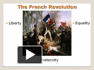 Enlightenment and French Revolution presentation | free to view