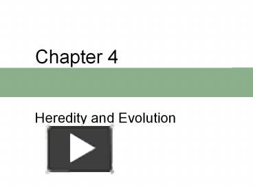 Heredity and Evolution presentation | free to download
