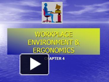WORKPLACE ENVIRONMENT presentation | free to download