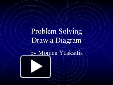 PPT – Problem Solving Draw a Diagram PowerPoint presentation | free to ...