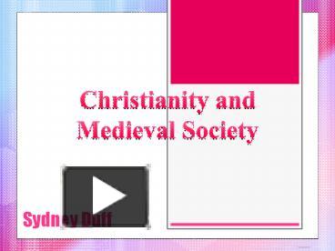 The Middle Ages presentation | free to download