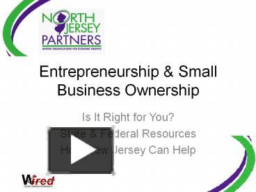 Entrepreneurship & Small Business Ownership presentation | free to view