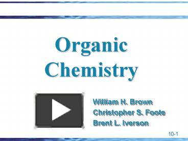 Organic Chemistry presentation | free to view