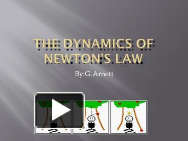 PPT – newtons three laws PowerPoint presentation | free to download ...