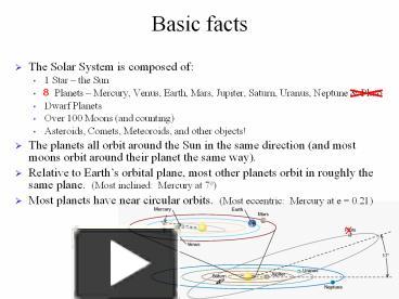 Basic facts presentation | free to view