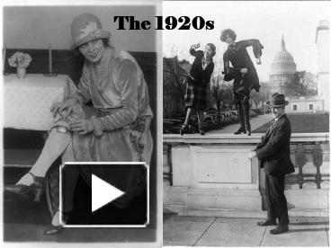 The 1920 presentation | free to view