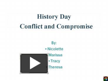 PPT – History Day PowerPoint presentation | free to view - id: 3da23-YzEwO