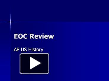 EOC Review presentation | free to view