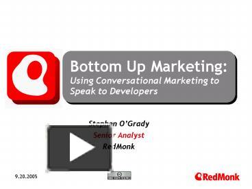 PPT – Stephen OGrady PowerPoint presentation | free to download - id: 3e926-OGJiM