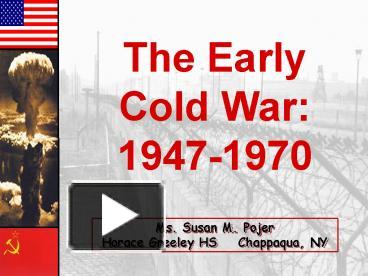 The Cold War presentation | free to download