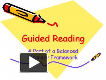 Guided Reading presentation | free to view