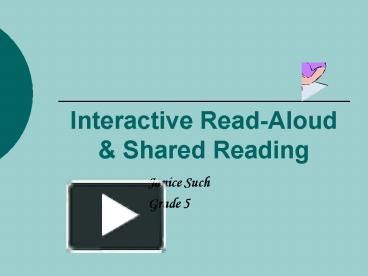Interactive Read-Aloud presentation | free to view