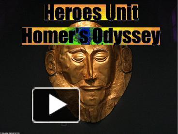 The Odyssey Intro presentation | free to download