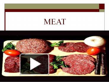 MEAT presentation | free to download