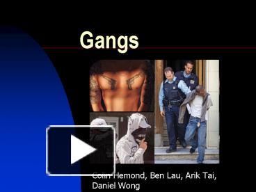 Gangs presentation | free to download