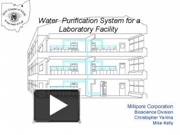 Water Purification System for a Laboratory Facility presentation | free ...