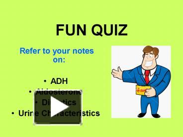 FUN QUIZ presentation | free to download