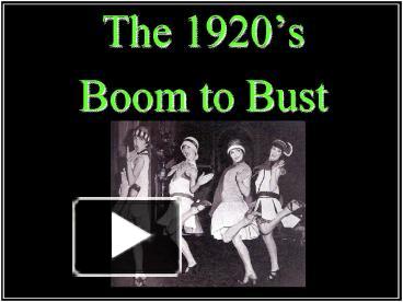 PPT – The 1920 PowerPoint presentation | free to download - id: 3f98ae ...
