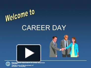 CAREER DAY presentation | free to view