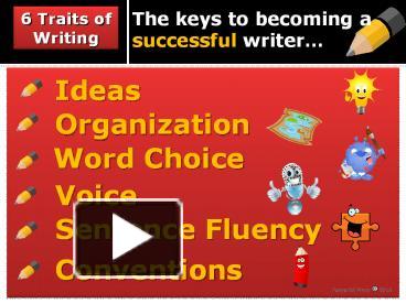PPT – The keys to becoming a successful writer PowerPoint presentation ...