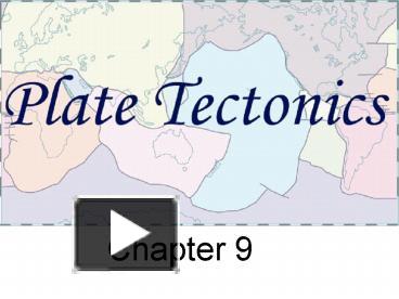 PPT – Plate Tectonics PowerPoint presentation | free to view - id ...